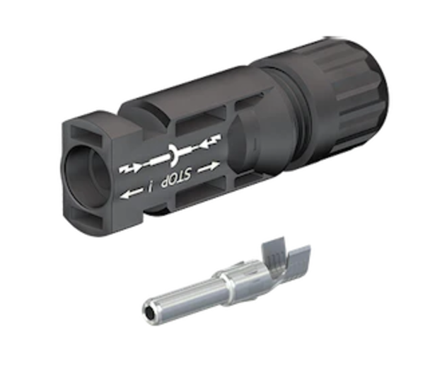 MC4-liitin uros puristettava Stäubli